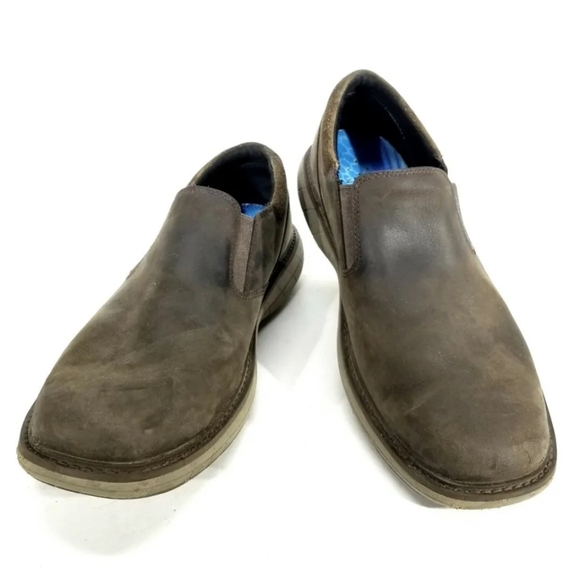 Merrell | Shoes | Merrell World Vue Leather Moc Casual Shoes Mens Size ...